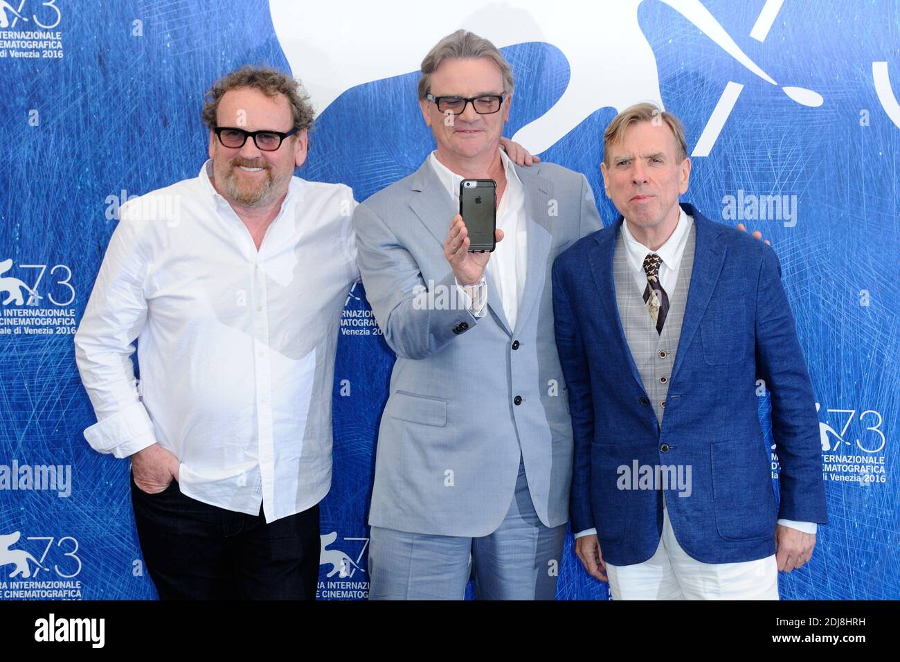 Colm Meaney, Nick Hamm and Timothy Spall attending the 'The Journey ...