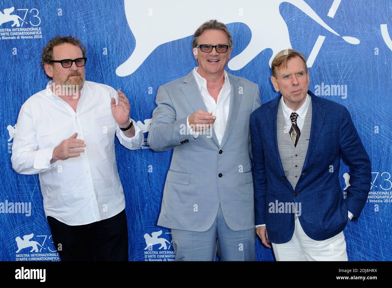 Colm Meaney, Nick Hamm and Timothy Spall attending the 'The Journey ...