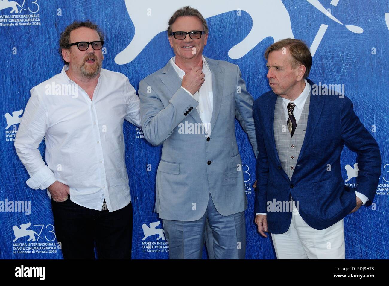Colm Meaney, Nick Hamm and Timothy Spall attending the 'The Journey ...