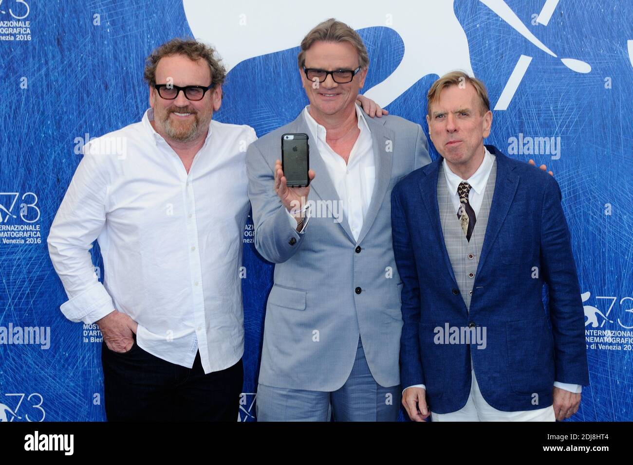 Colm Meaney, Nick Hamm and Timothy Spall attending the 'The Journey ...