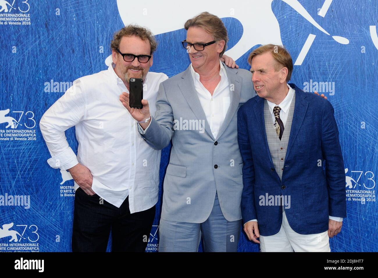 Colm Meaney, Nick Hamm and Timothy Spall attending the 'The Journey ...