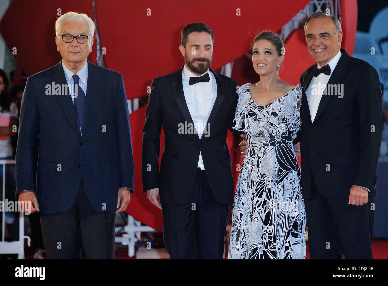 Paolo Baratta, Pablo Larrain, Natalie Portman and Alberto Barbera ...