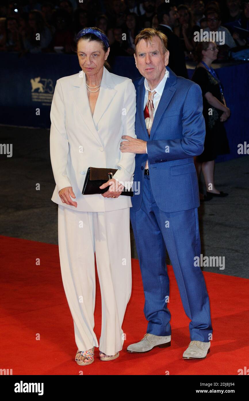 Timothy Spall and his wife attending the 'The Journey' Premiere on the ...