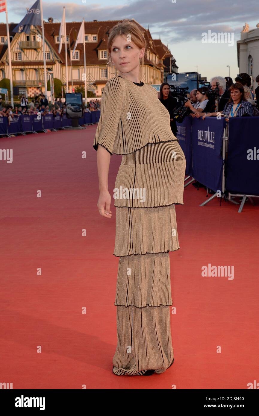 Clemence Poesy attending the tribute to Daniel Radcliffe and the ...