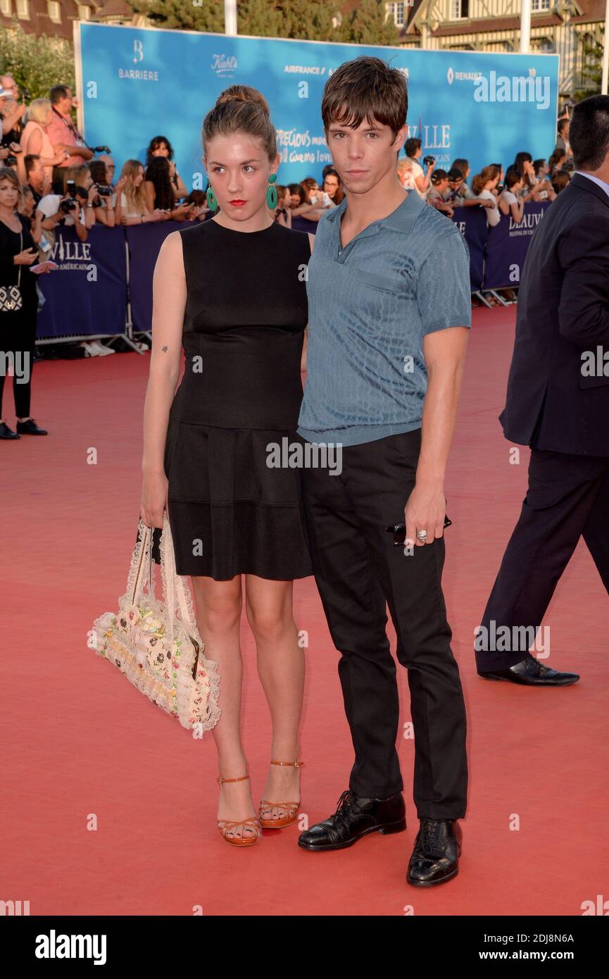 Phenix Brossard and guest attending the tribute to Daniel Radcliffe and ...