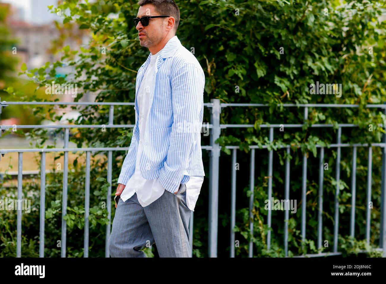 Street style, Alex Badia arriving at Jason Wu Spring Summer 2017 show ...