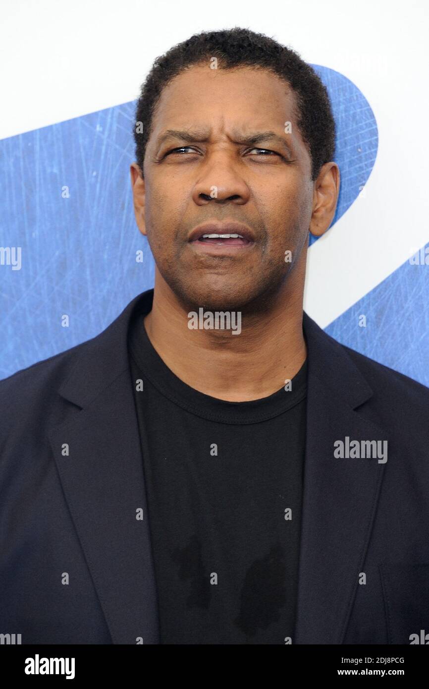 Denzel Washington attending 'The Magnificent Seven' Photocall on the ...