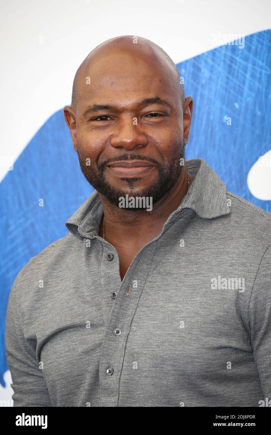 Antoine Fuqua (director) posing during the photocall of the movie "The ...