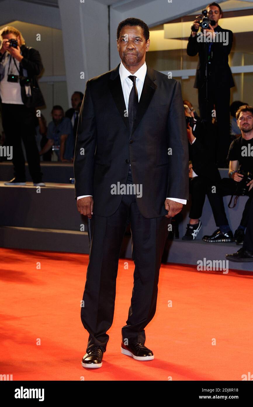Denzel Washington attending 'The Magnificent Seven' Premiere on the ...