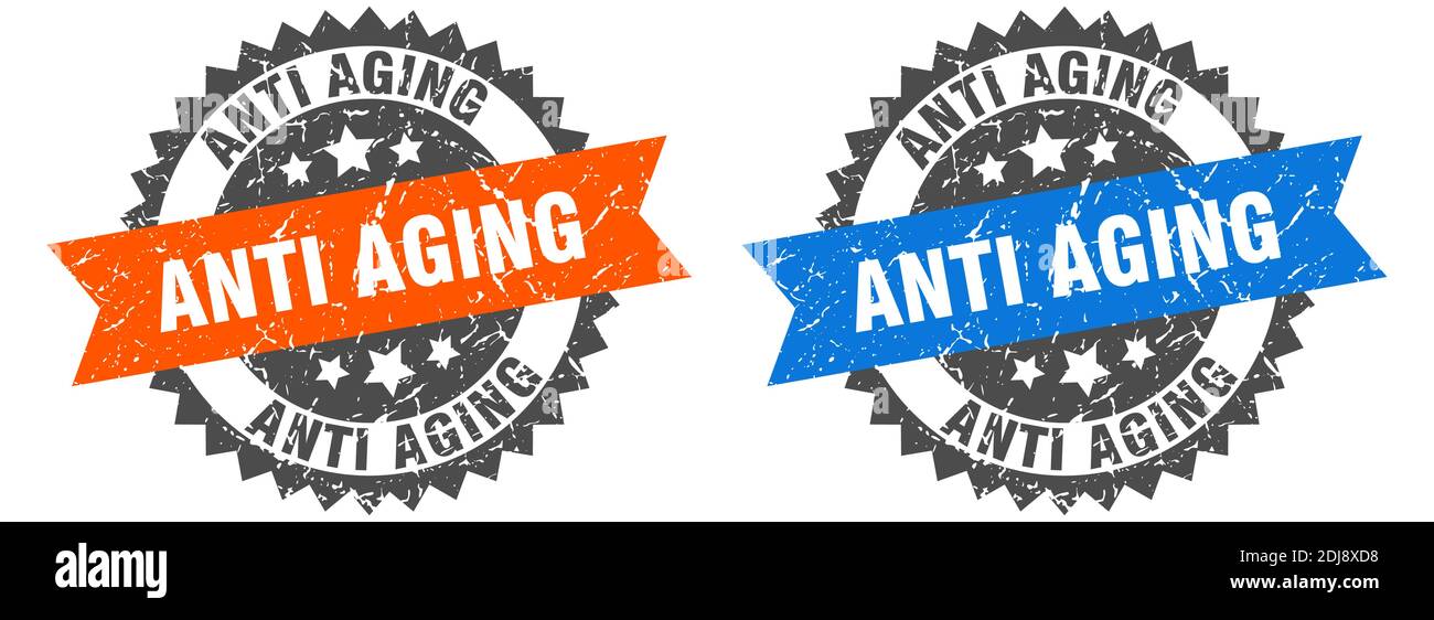 Anti aging stamp sign hi-res stock photography and images - Alamy