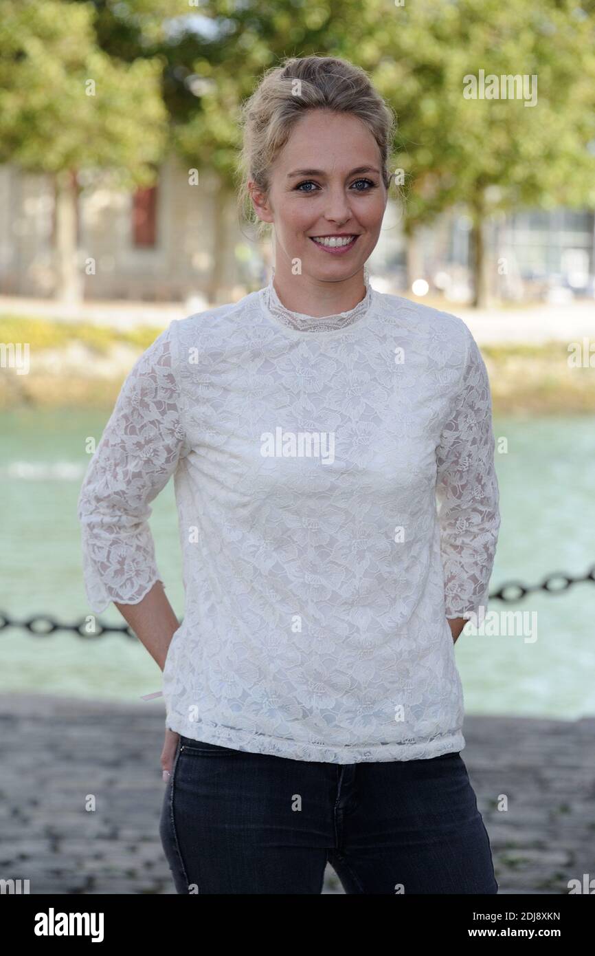 Gabrielle Atger assiste au Festival de la Fiction TV 2016 de La ...