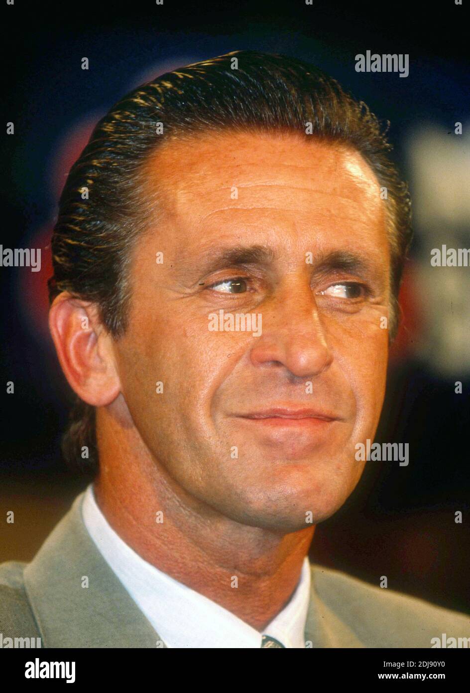 1990 FILE PHOTO New York, NY Pat Riley Photo by Adam Scull/PHOTOlink ...