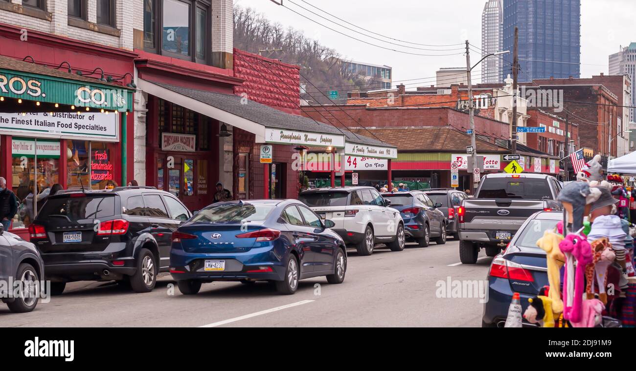 Strip district hi-res stock photography and images - Alamy