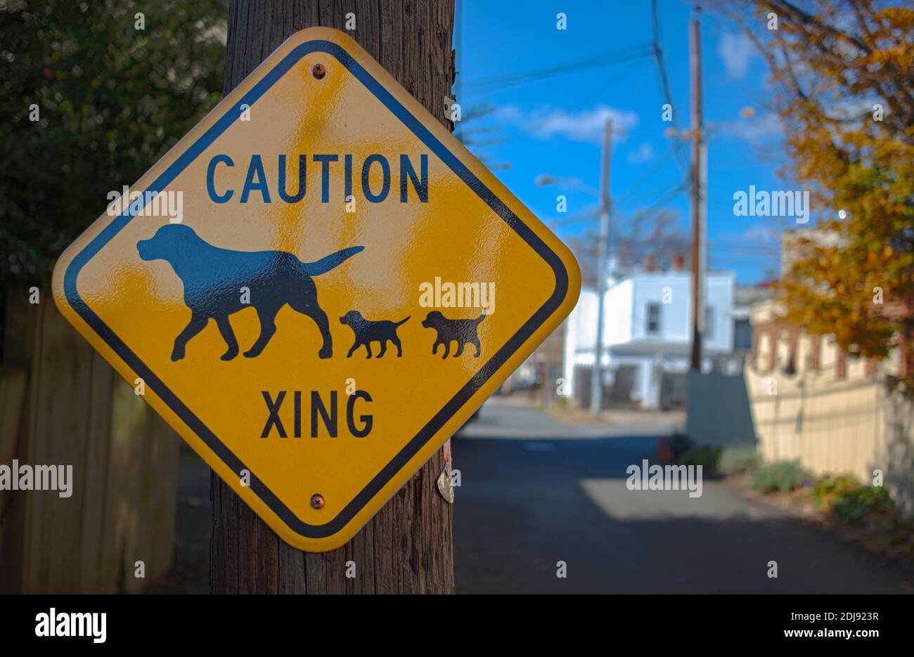 Animal crossing sign hi-res stock photography and images - Alamy