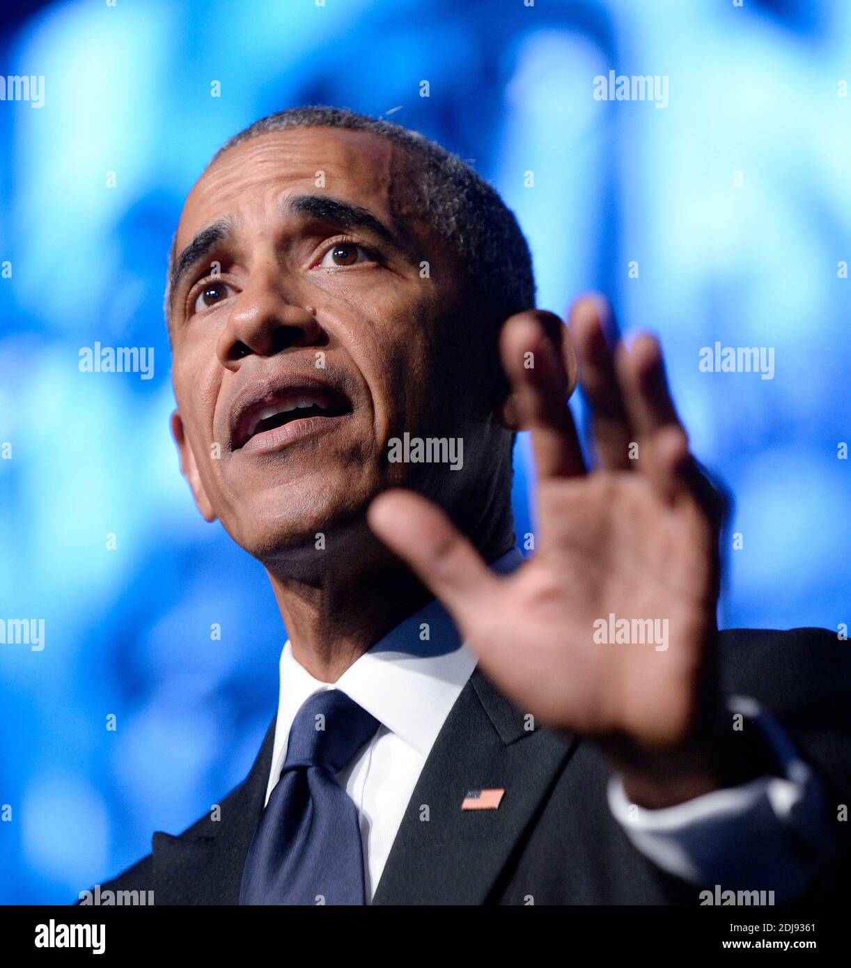 U.S. President Barack Obama speaks to the Congressional Black Caucus ...