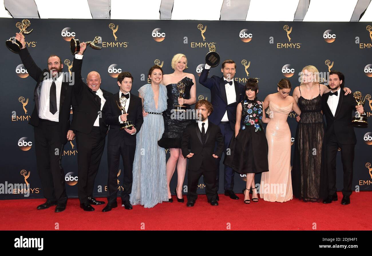 Actors Rory McCann, Conleth Hill, Iwan Rheon, Gwendoline Christie ...