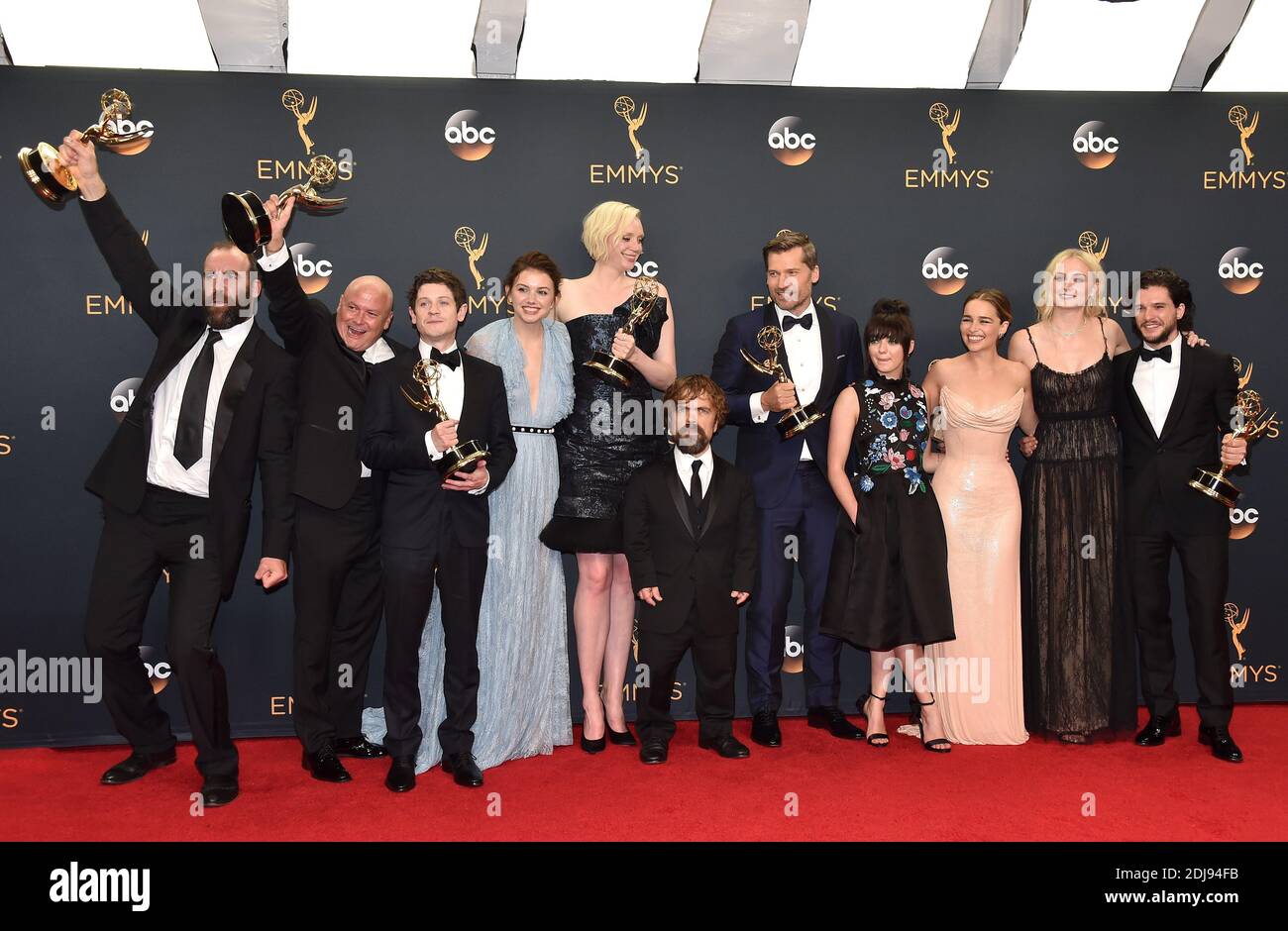 Actors Rory McCann, Conleth Hill, Iwan Rheon, Gwendoline Christie ...
