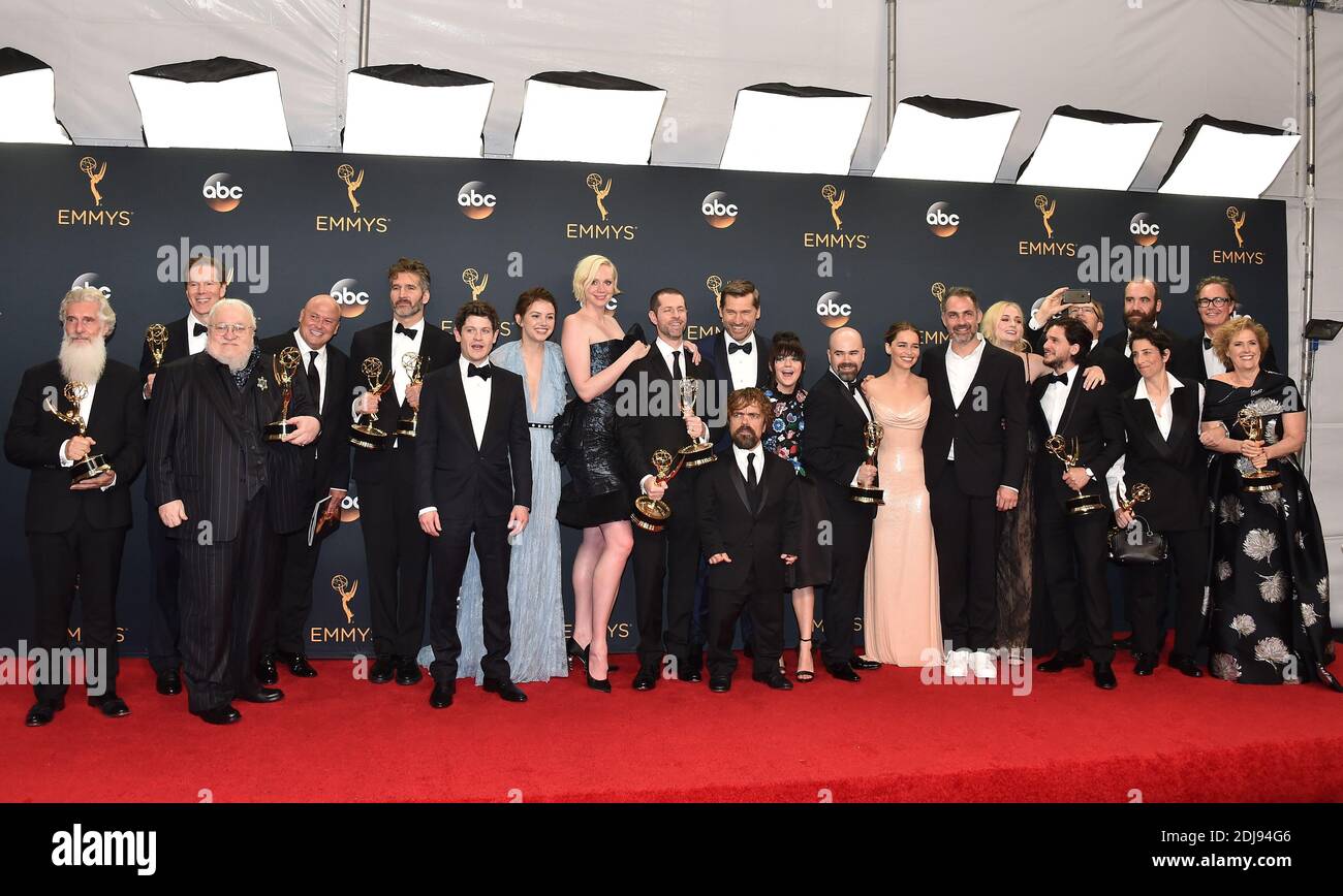 Actors Rory McCann, Conleth Hill, Iwan Rheon, Gwendoline Christie ...