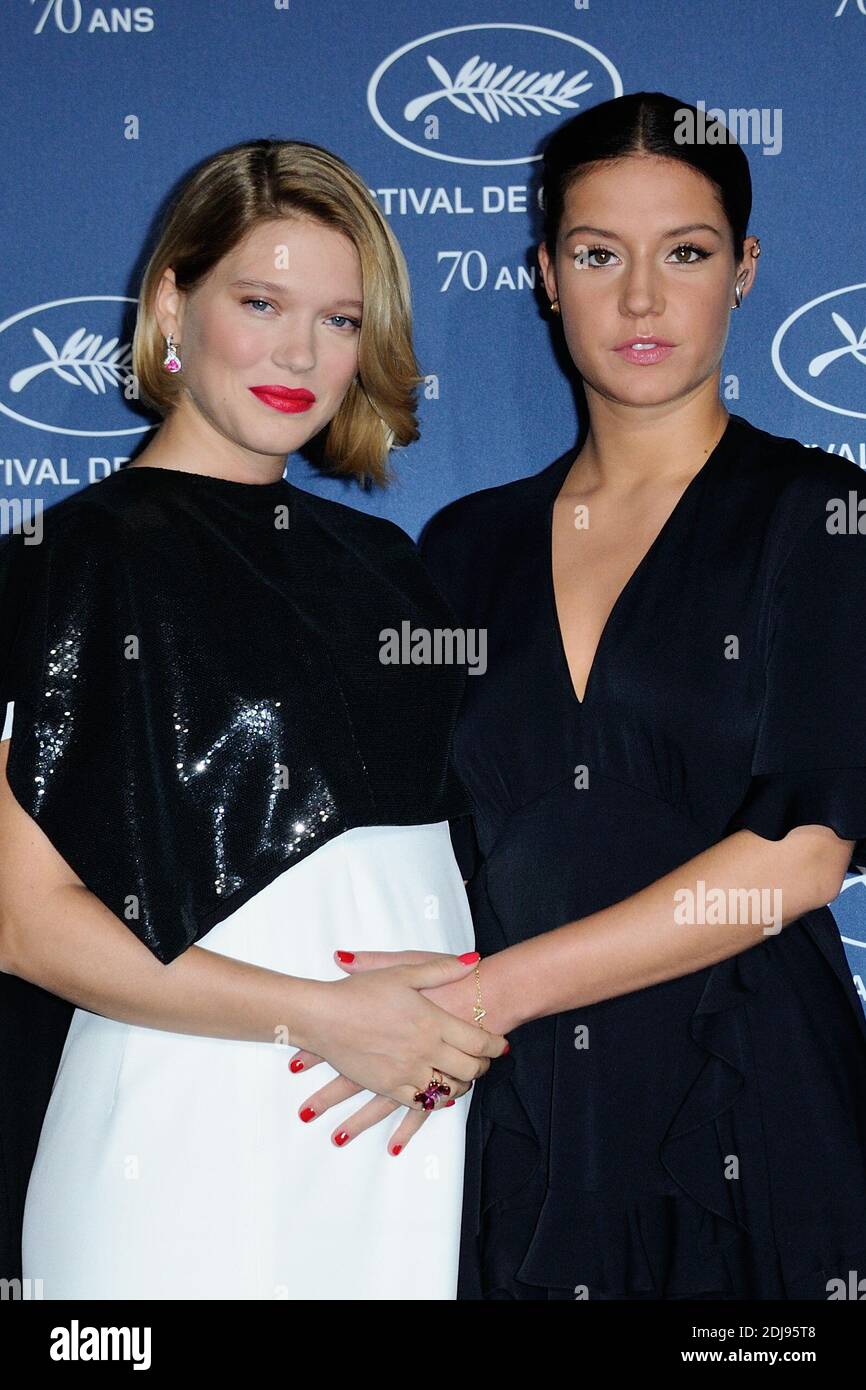 Lea Seydoux And Adele Exarchopoulos