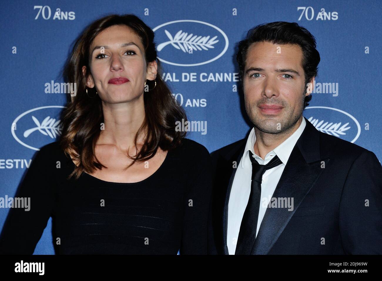 Doria Tillier and Nicolas Bedos attending the 70th Cannes Film Festival ...