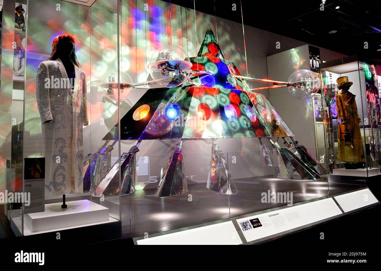 The P-Funk Mothership is on display in the Smithsonian National Museum ...