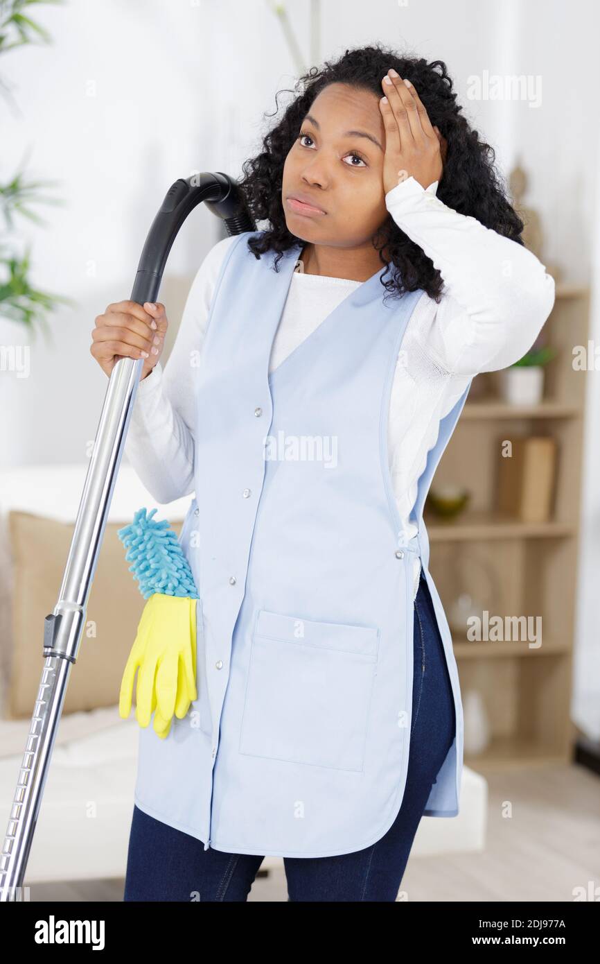 Exhausted young housewife suffer hi-res stock photography and images ...