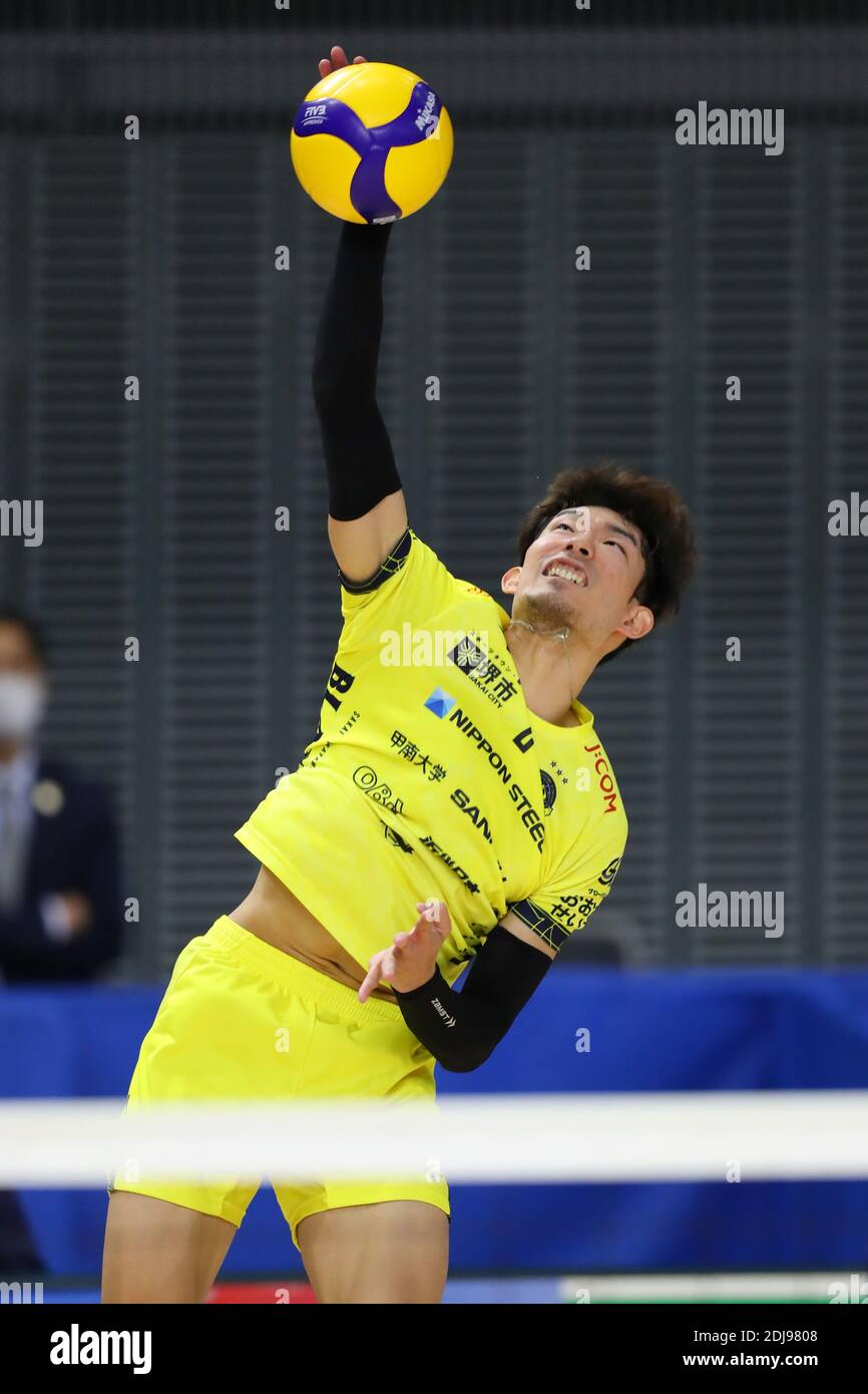 Tokyo, Japan. 11th Dec, 2020. Yuki Higuchi () Volleyball : 2020 All Japan men's Volleyball ...