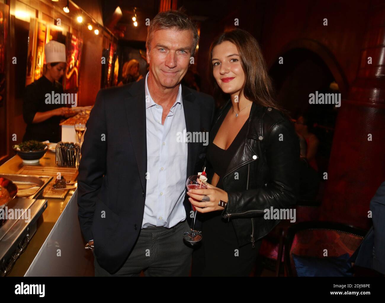 Philippe Caroit et sa fille assiste a la soirée du 20e anniversaire du ...
