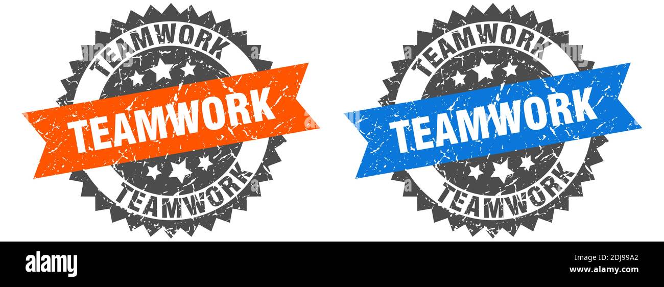 teamwork grunge stamp set. teamwork band sign Stock Vector Image & Art - Alamy