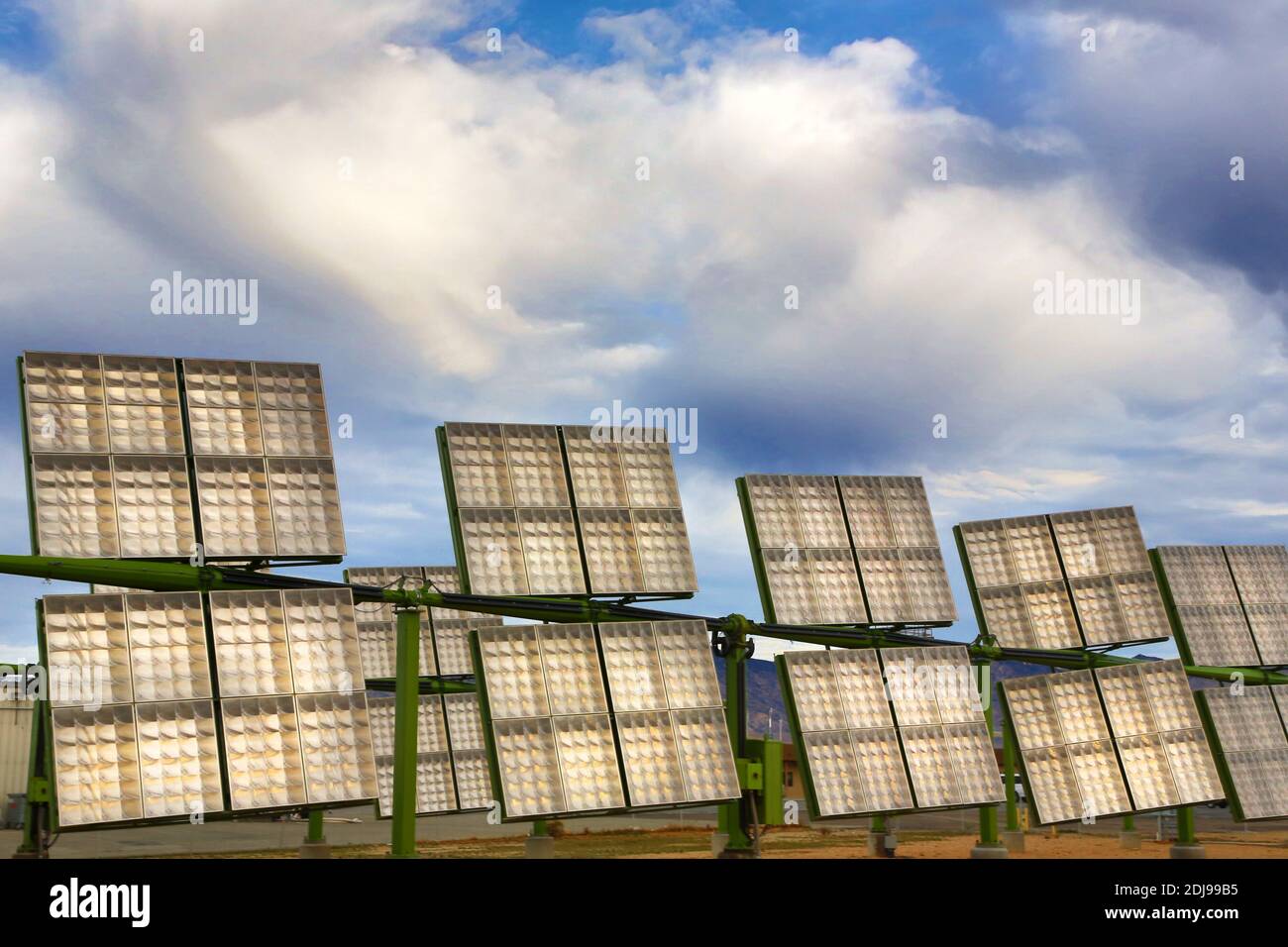 Views of Solar Panels Stock Photo - Alamy