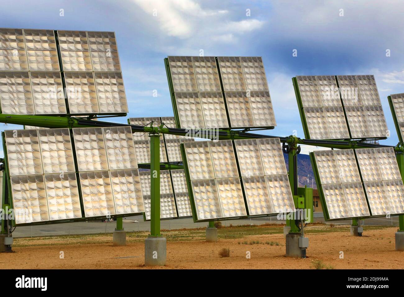 Views of Solar Panels Stock Photo - Alamy