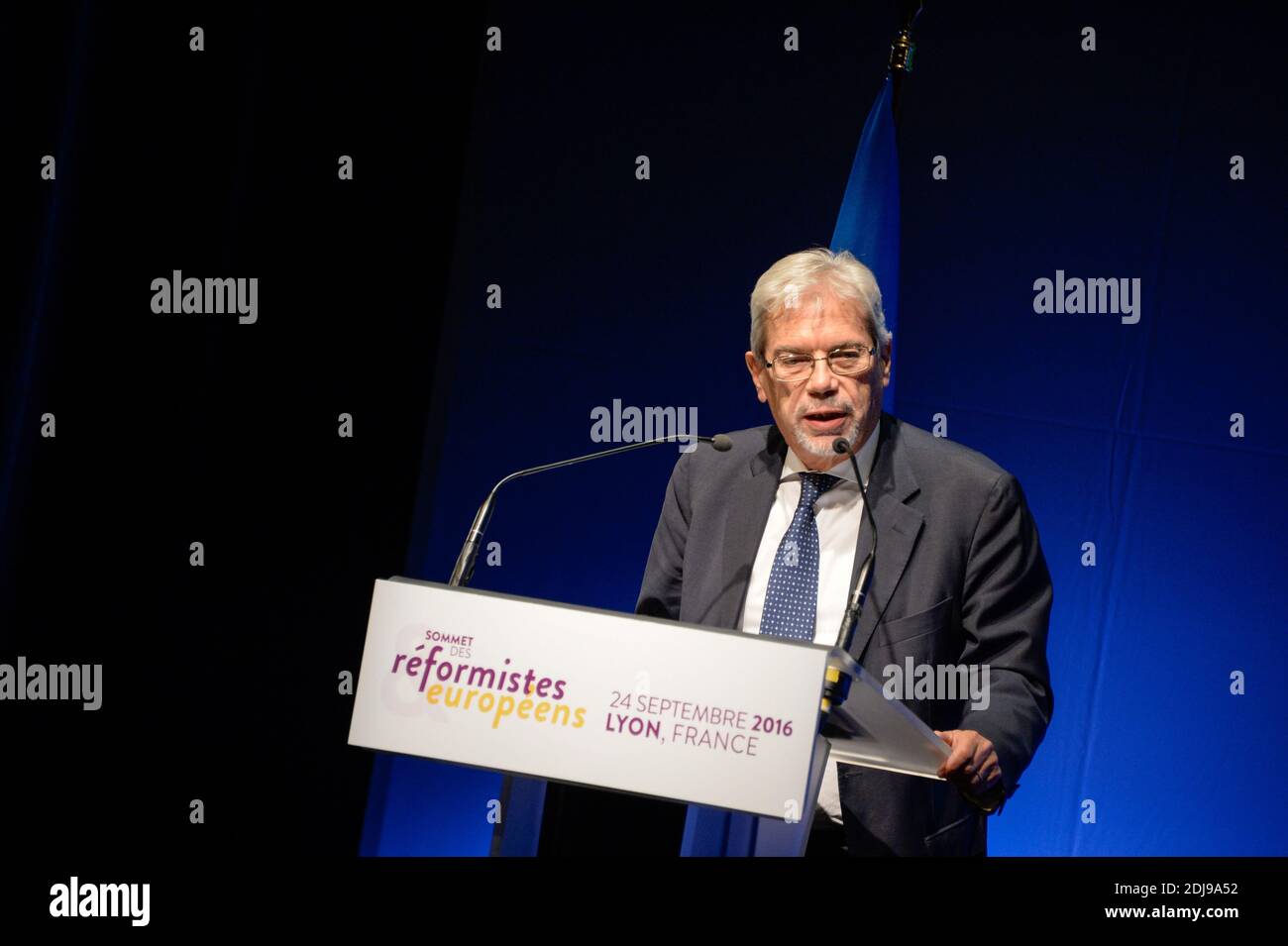 Claudio de Vincenti attending the European Reformists Summit at Musee ...