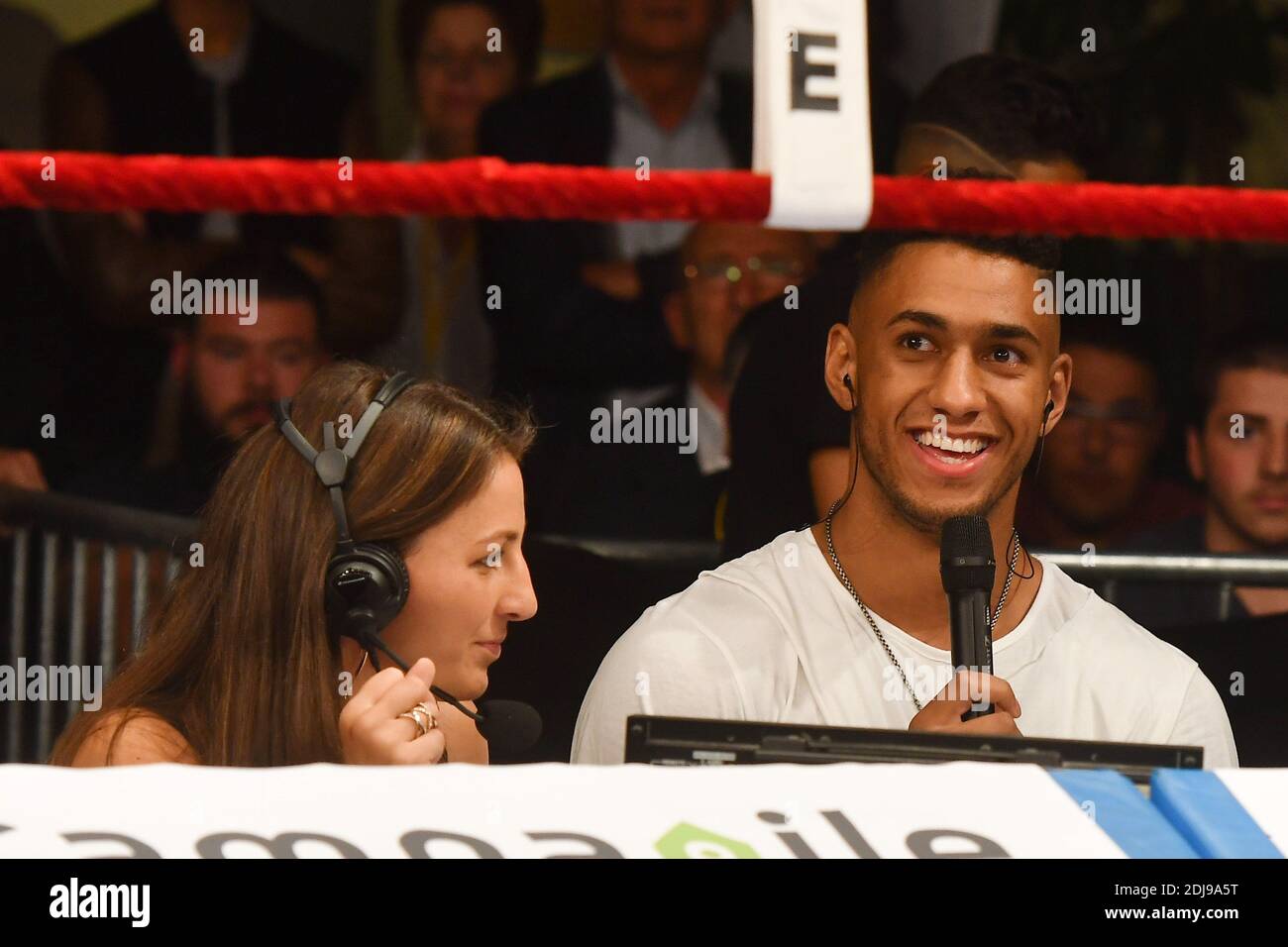 France's Olympic gold medallist in Rio, heavyweight boxer Tony Yoka ...
