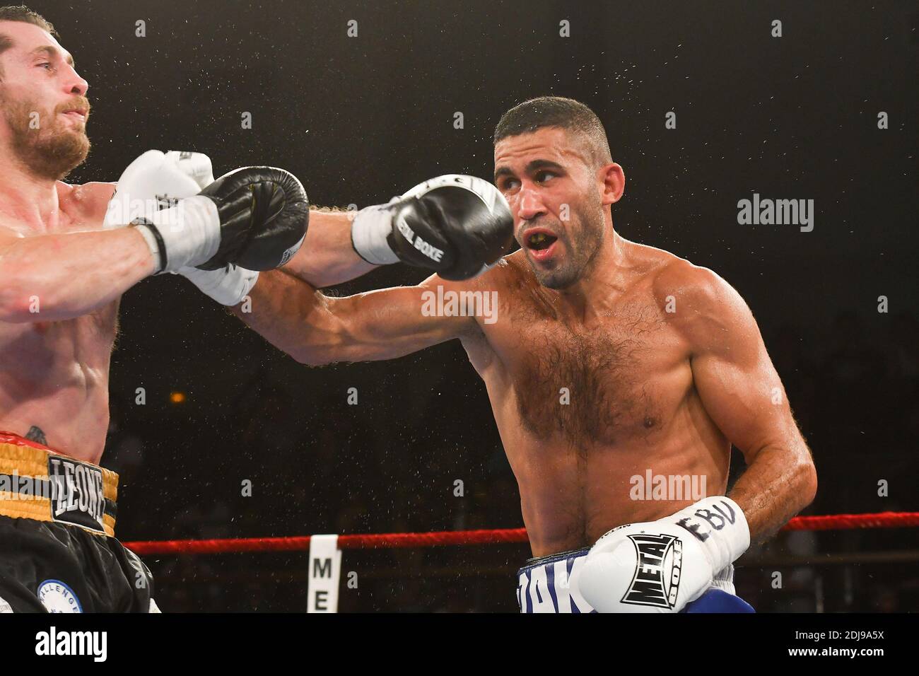 France's Olympic gold medallist in Rio, heavyweight boxer Tony Yoka ...