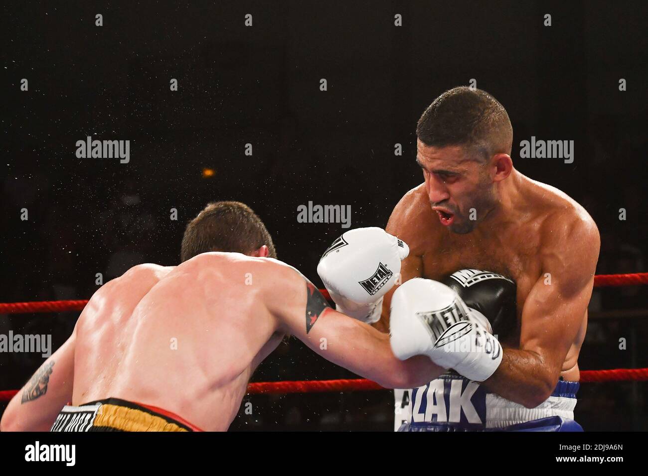 France's Olympic gold medallist in Rio, heavyweight boxer Tony Yoka ...