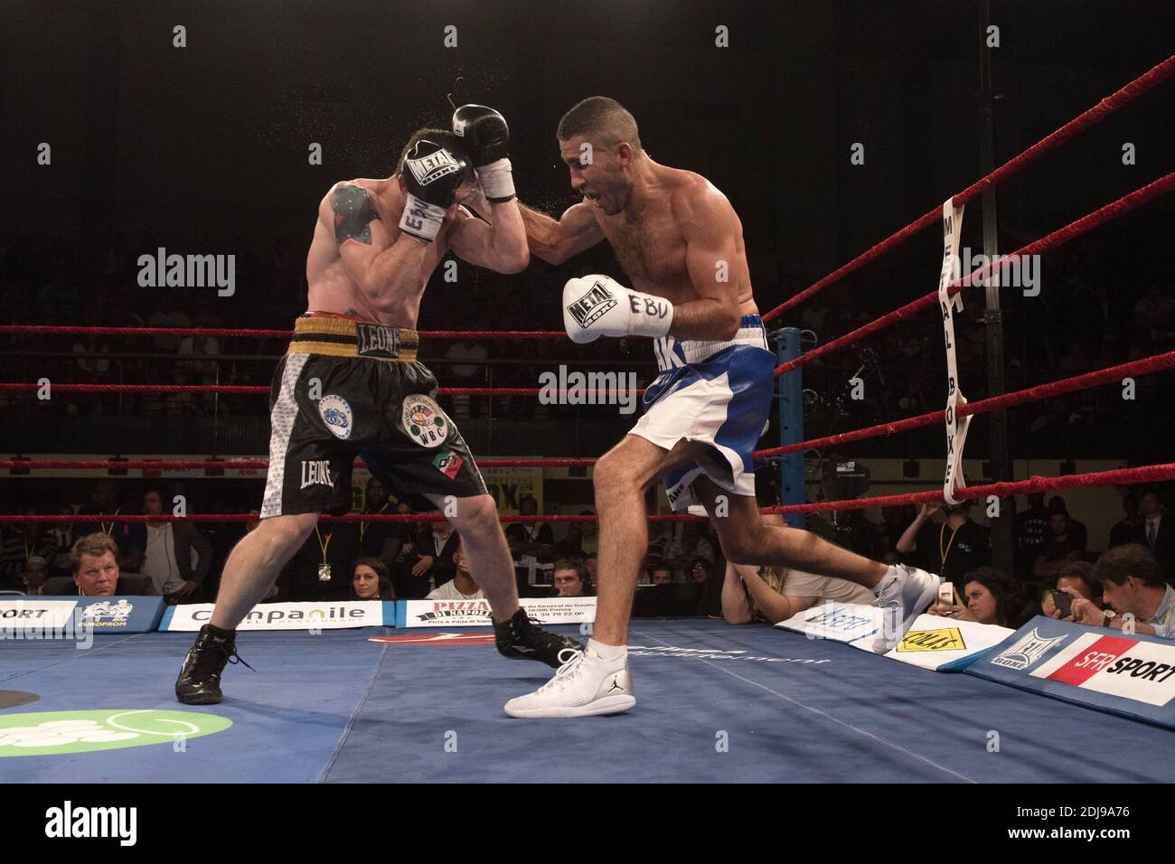 France's Olympic gold medallist in Rio, heavyweight boxer Tony Yoka ...