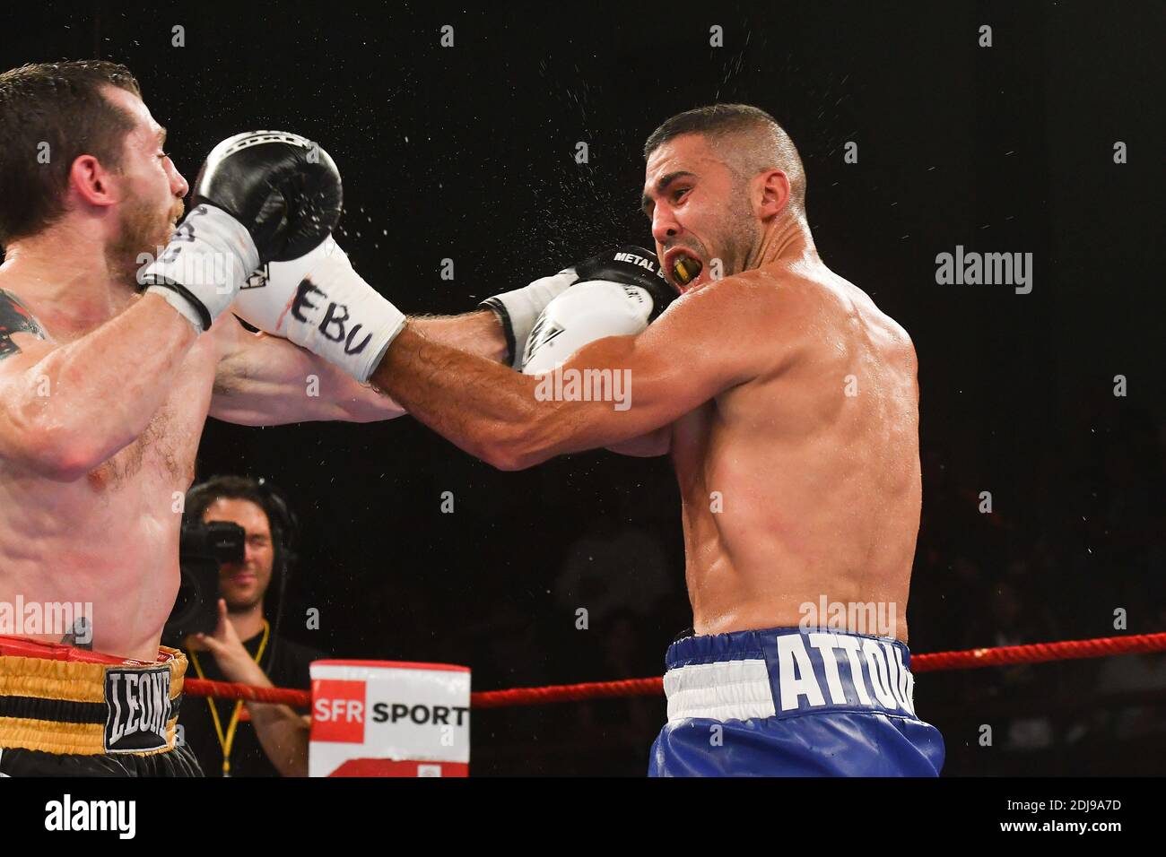France's Olympic gold medallist in Rio, heavyweight boxer Tony Yoka ...