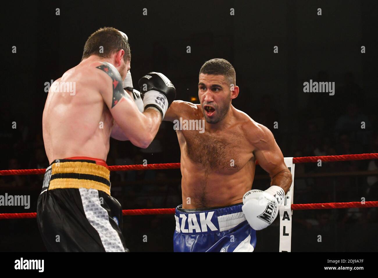 France's Olympic gold medallist in Rio, heavyweight boxer Tony Yoka ...