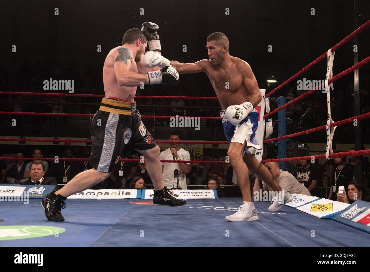 France's Olympic gold medallist in Rio, heavyweight boxer Tony Yoka ...