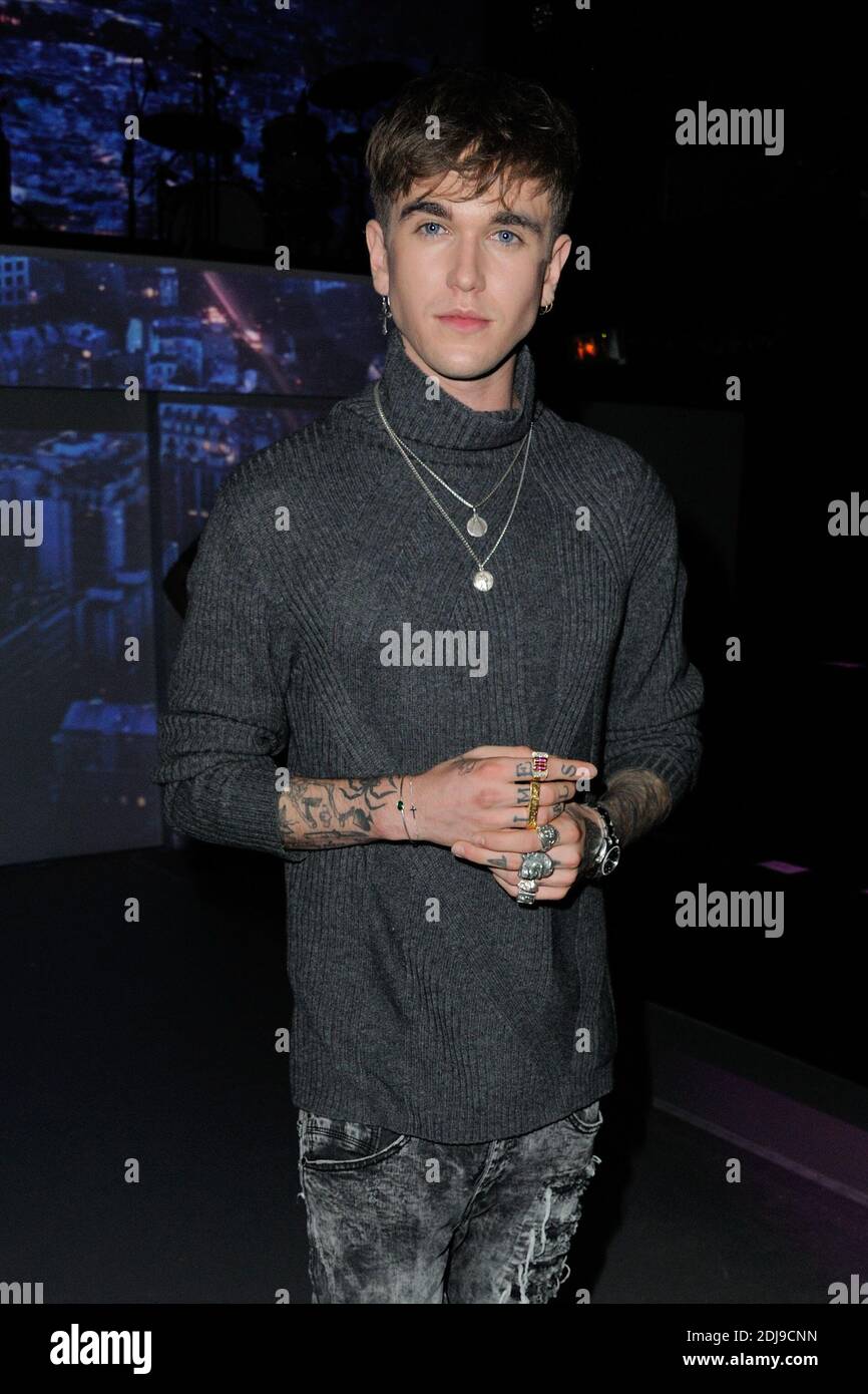 Gabriel-Kane Day-Lewis arriving at the Etam show as a part of Paris ...