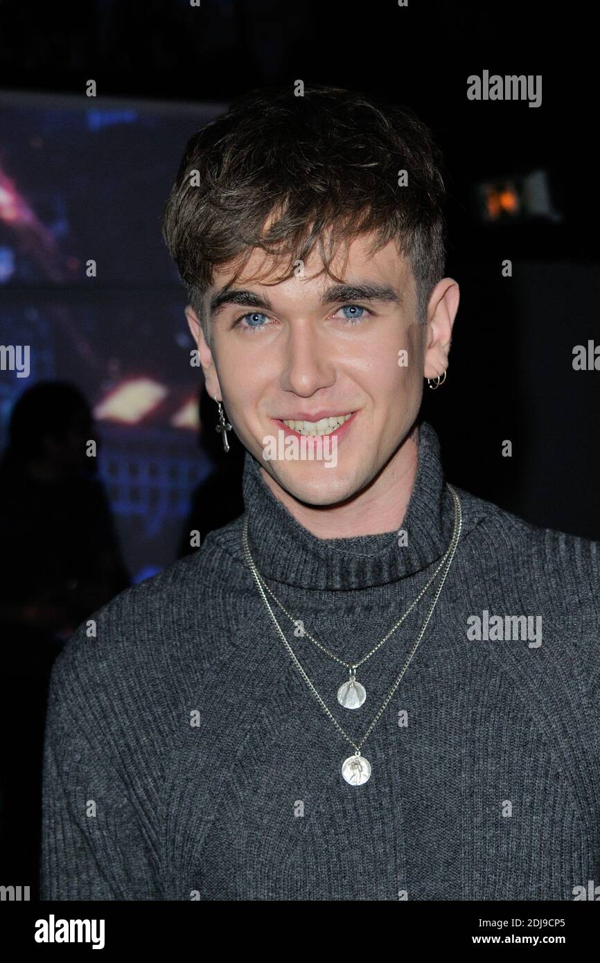 Gabriel-Kane Day-Lewis arriving at the Etam show as a part of Paris ...