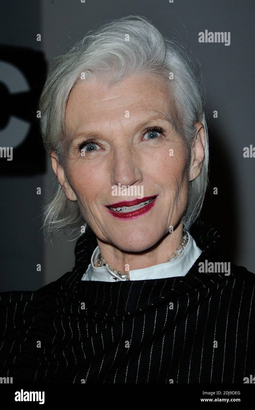 Maye Musk attending the Guy Laroche show as a part of Paris Fashion ...