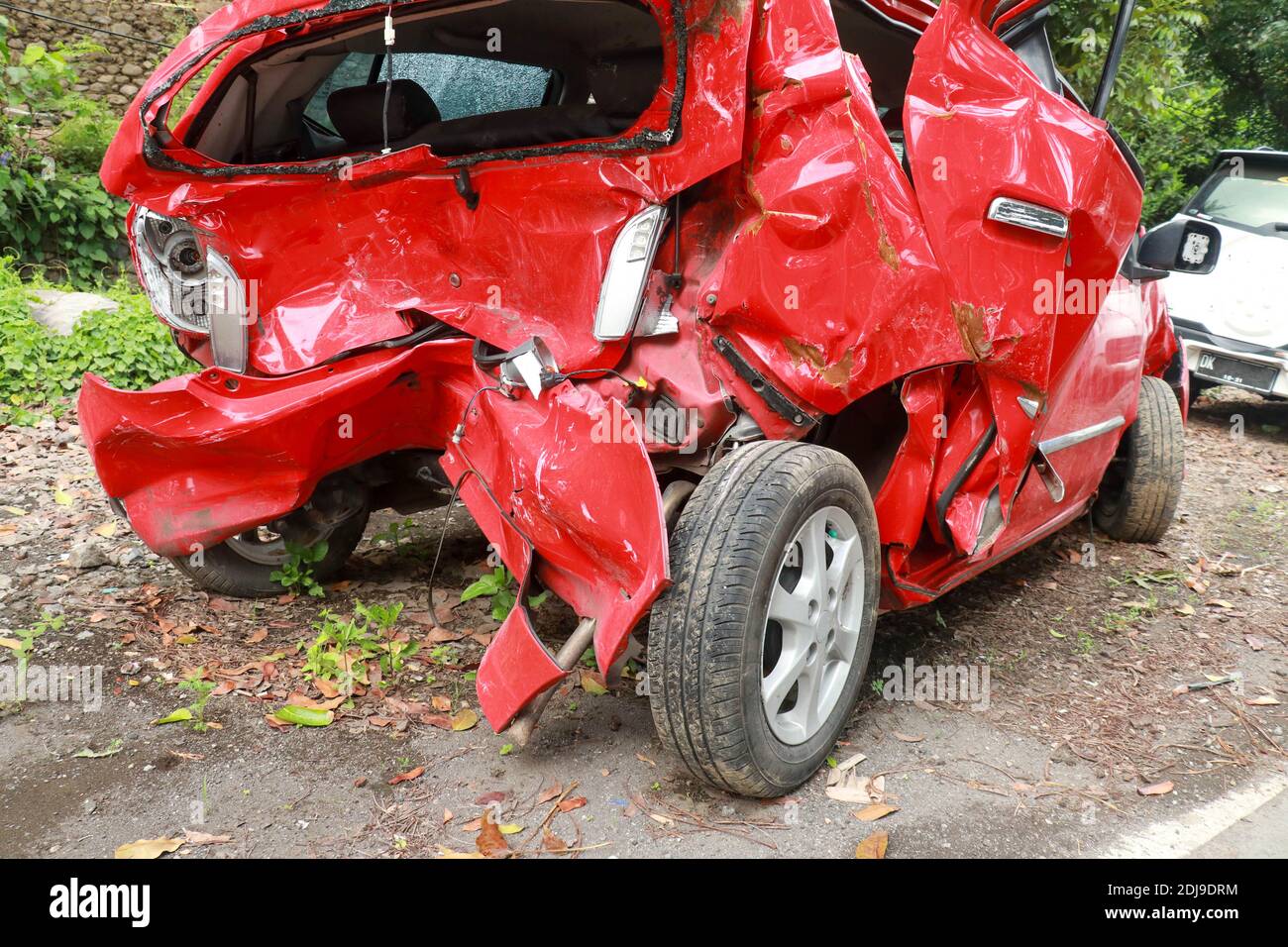 Car back side parking space hi-res stock photography and images - Alamy