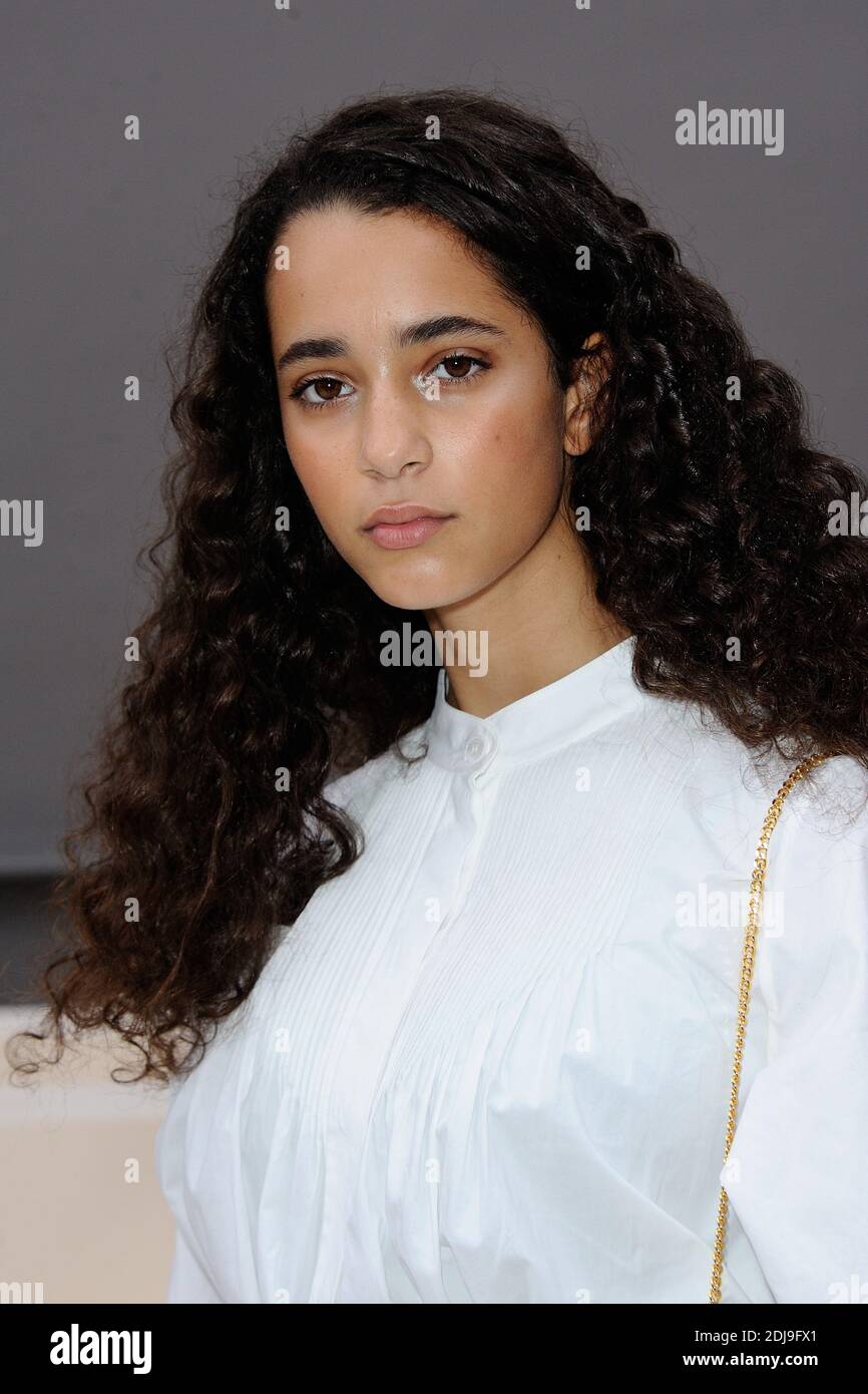 Iman Perez attending the Chloe show as a part of Paris Fashion Week ...