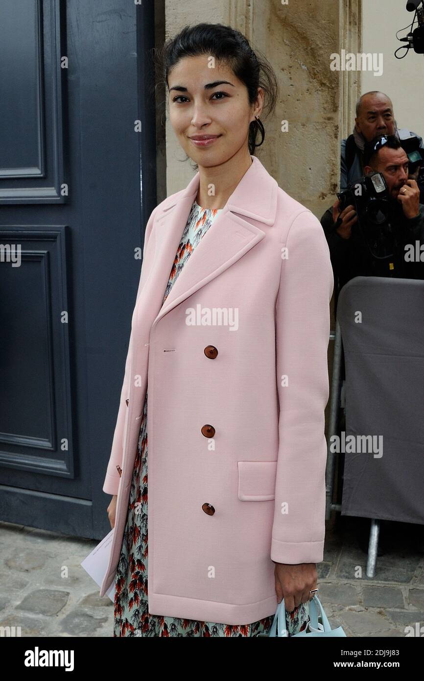 Caroline Issa arriving at the Christian Dior show as a part of Paris ...