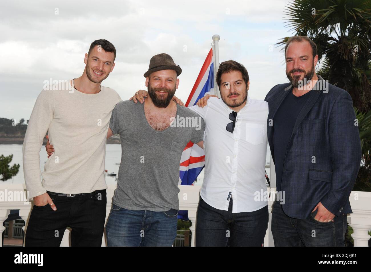 Matthew Stathers, James Kermack, Julien Loeffer and Mark Nutkins posing ...