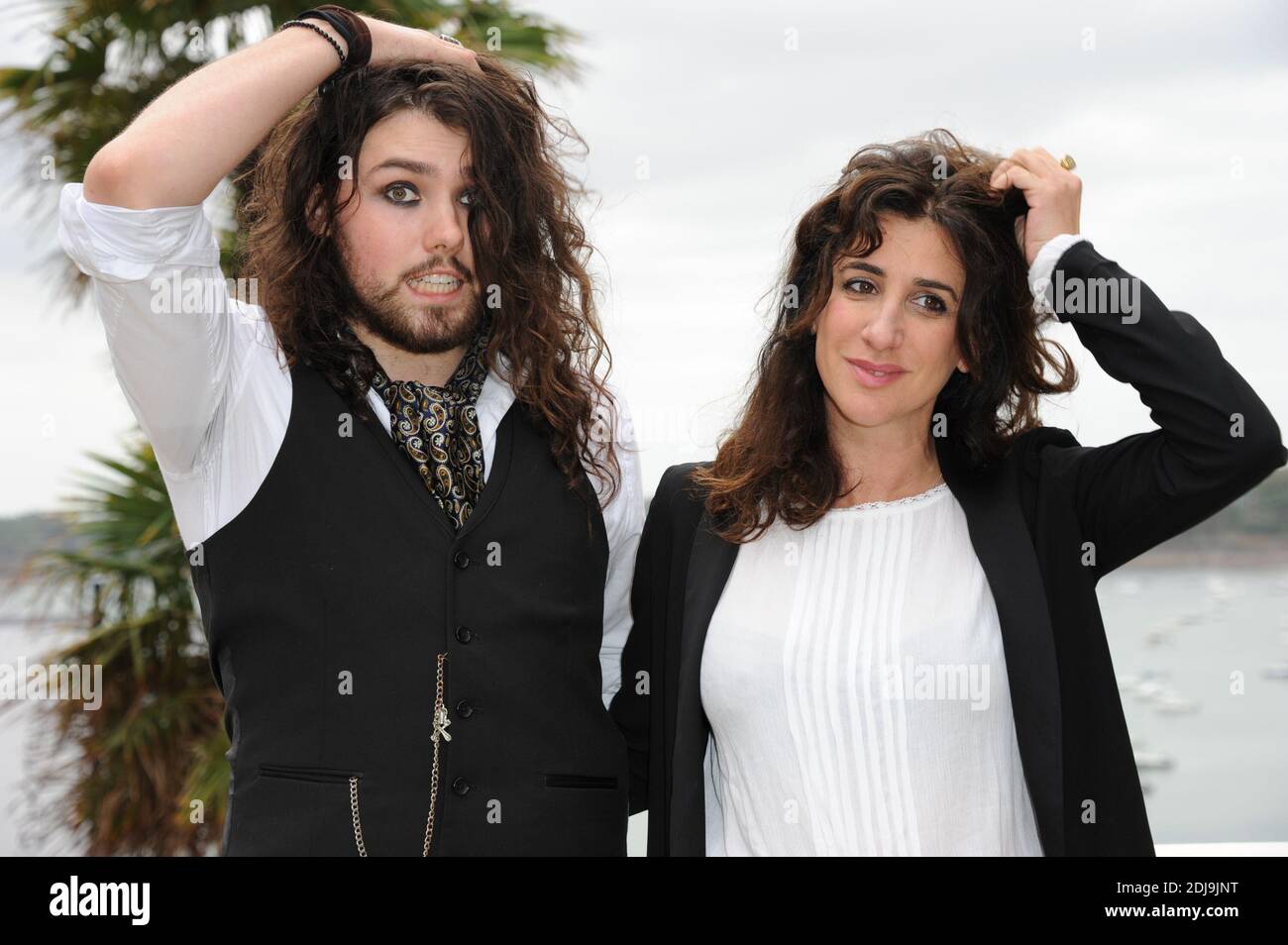 Joseph Lynn and Mercedes Grower posing for a photocall during the 27th ...