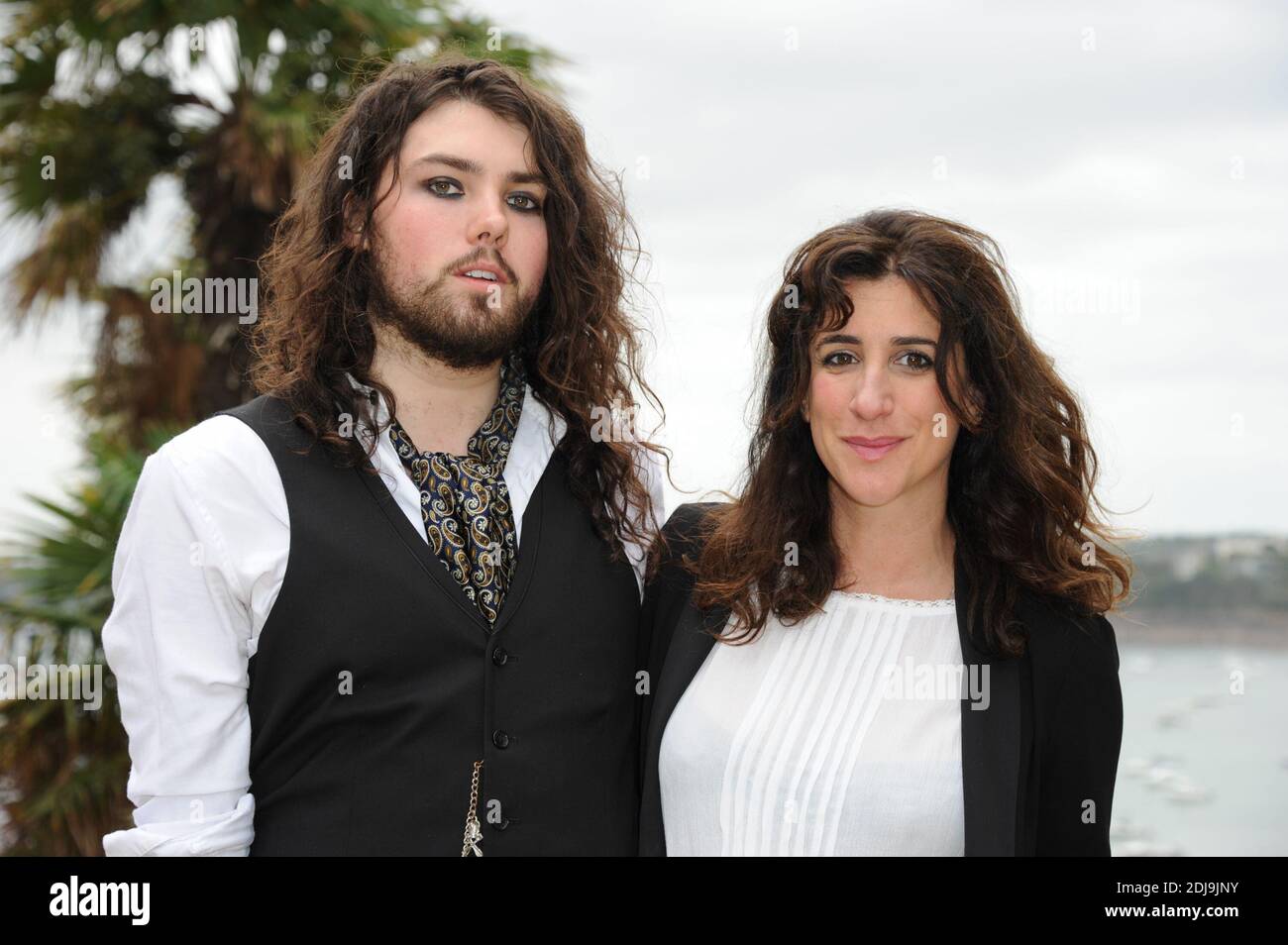 Joseph Lynn and Mercedes Grower posing for a photocall during the 27th ...