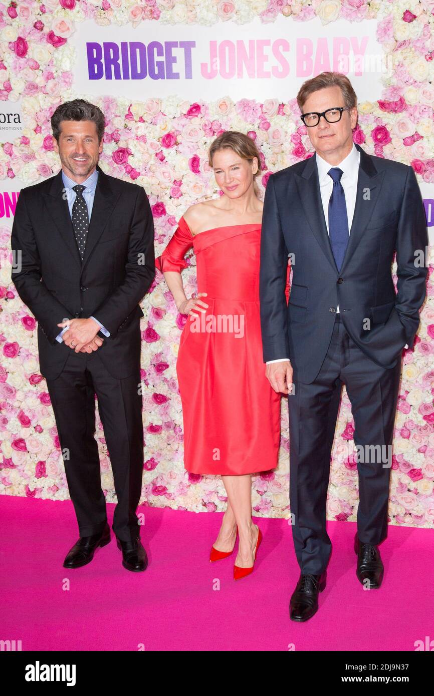 PATRICK DEMPSEY, RENEE ZELLWEGER, COLIN FIRTH - PREMIERE DU FILM ...