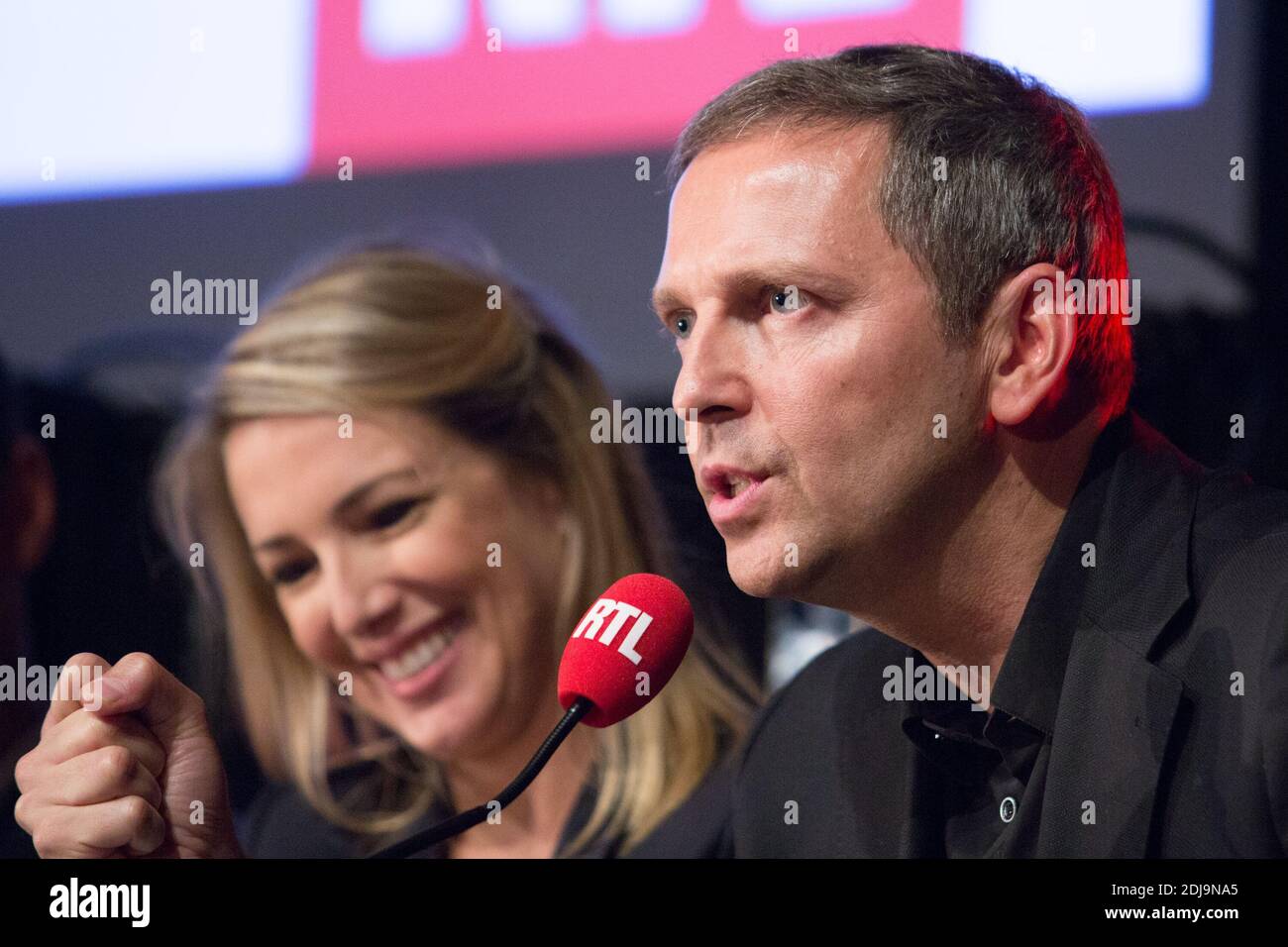 THOMAS HUGUES - CONFERENCE DE PRESSE DE RENTREE DE RTL 2016 Photo by ...